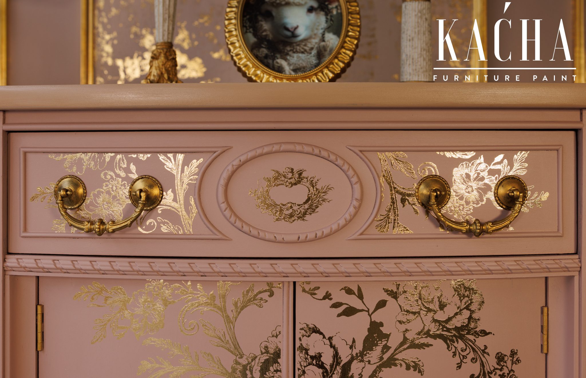 *NEW* Kacha Label De Luxe - Middy Gold Foil Transfer - Kacha Furniture ...
