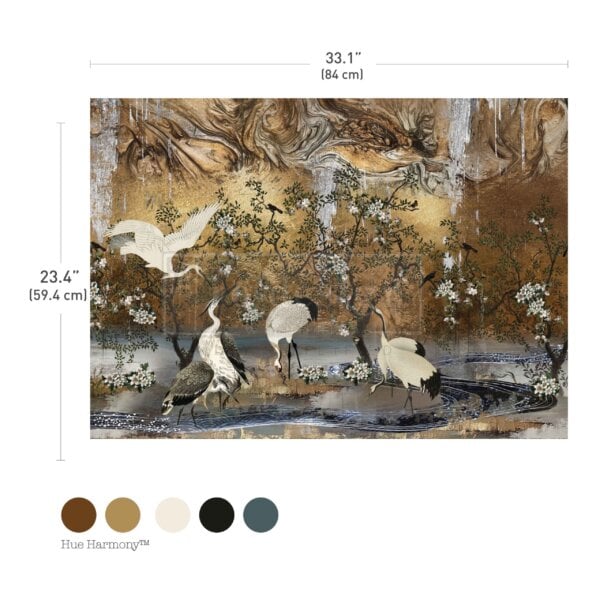 Graceful Wings - A1 Decoupage Fiber - Kacha Furniture | Chalk Style ...